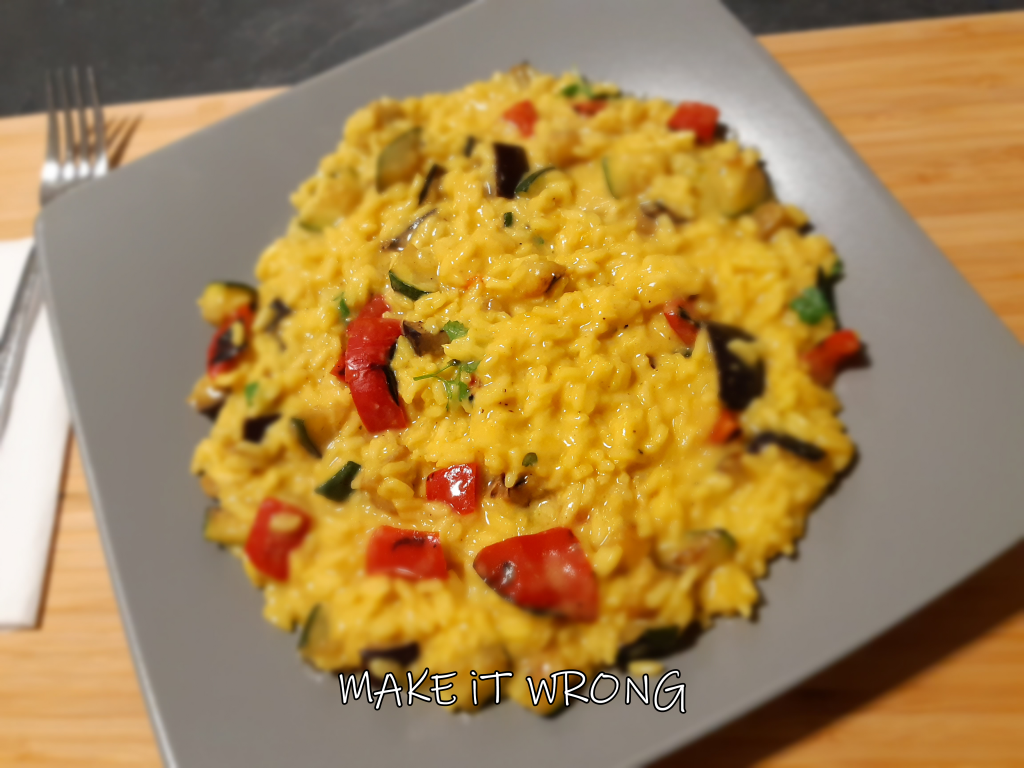 Risotto vegetariano - Cake On Cloud