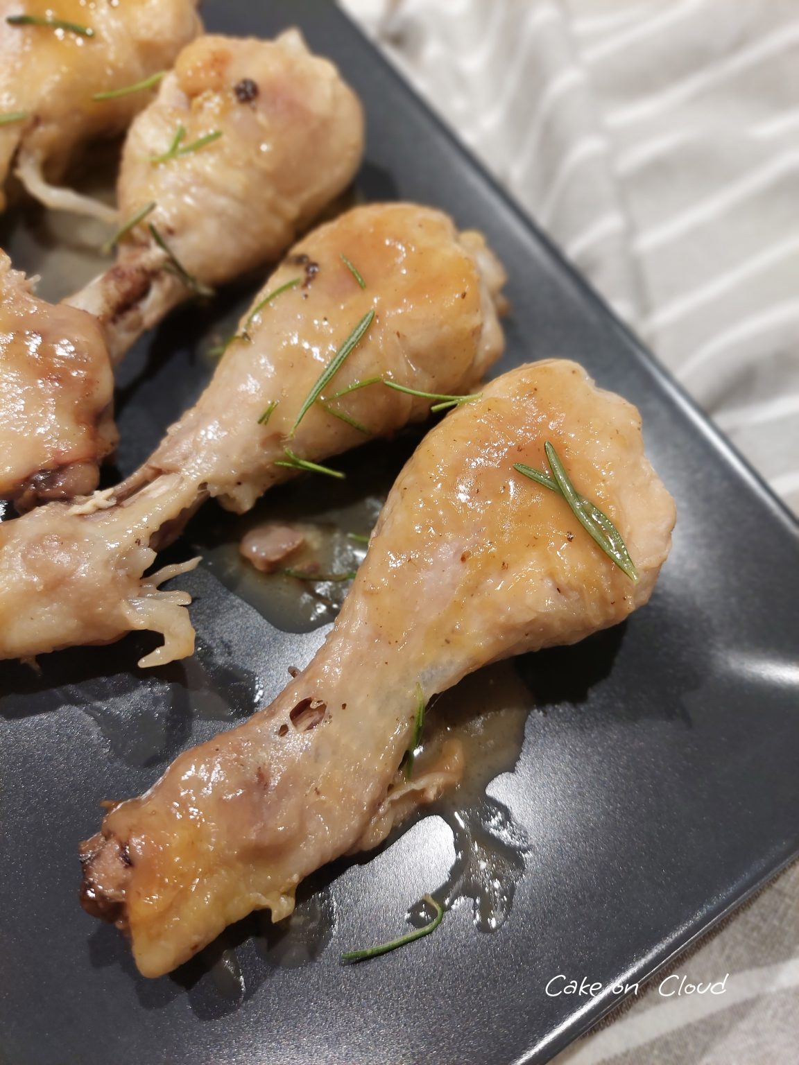 Fusi di pollo al vino bianco • Cake On Cloud