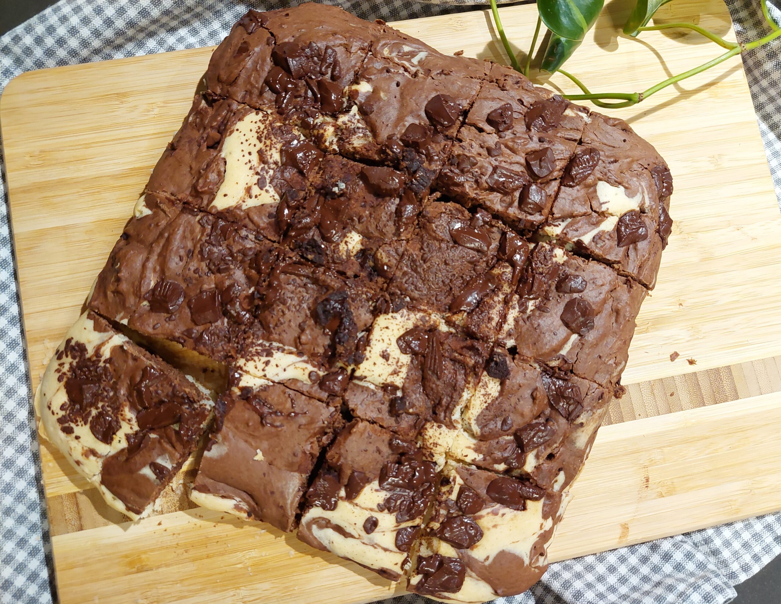 Torta bicolore - vegana • Cake On Cloud